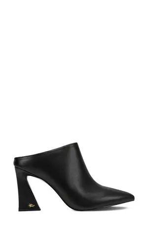 Karl Lagerfeld Paris Langsten Heeled Mule - Black