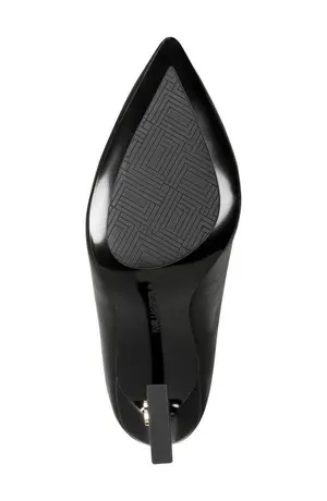 Karl Lagerfeld Paris Langsten Heeled Mule - Black