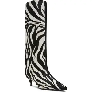 Steve Madden Lysara Knee High Boot - Zebra Mult