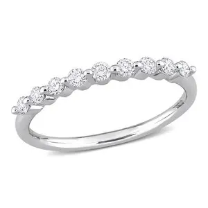 JULIANNA B. Lab Grown Diamond Eternity Ring - Platinum Silver