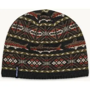 Turtle Fur Merino Wool Trout Beanie - Forest