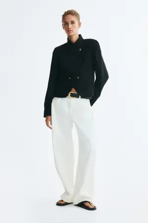 H&M Jacket With Shoulder Pads