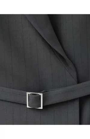 Mango Belted Blazer Dress