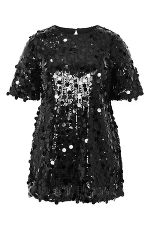 City Chic Adorn Sequin Minidress