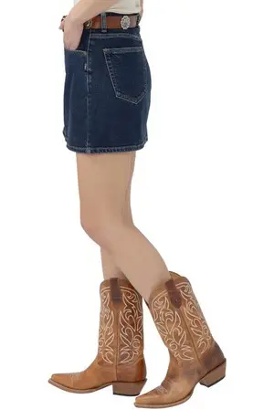 SILVER JEANS CO. A-line Denim Miniskirt