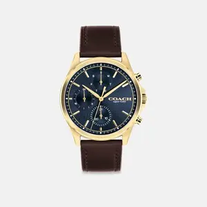 COACH Oliver Watch, 41mm - Brown
