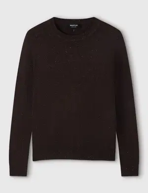 Whistles Annie Sparkle Crew Neck Knit Jumper