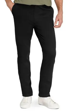 CON.STRUCT Slim Fit Regent Cotton Chino Pants Black