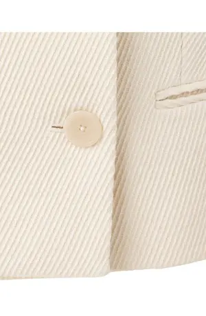 Mango Crop Double Breasted Jacket