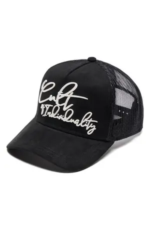 CULT OF INDIVIDUALITY Mesh Back Trucker Baseball Cap
