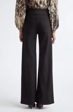 Ramy Brook Liv High Waist Wide Leg Jeans