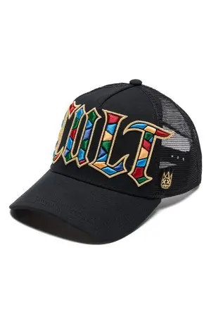 CULT OF INDIVIDUALITY Stained Glass Logo Trucker Hat