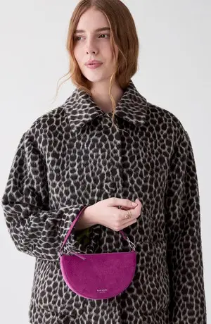 Kate Spade New York Wink Suede Wristlet - Beet