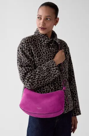 Kate Spade New York Loop Suede Convertible Shoulder Bag