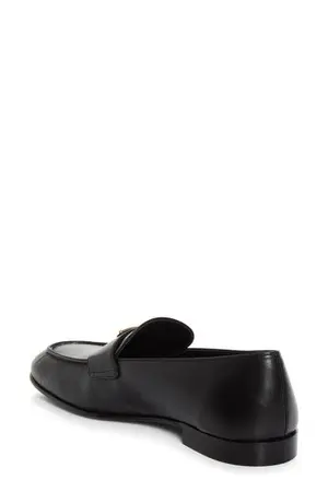 Prada Logo Leather Loafer