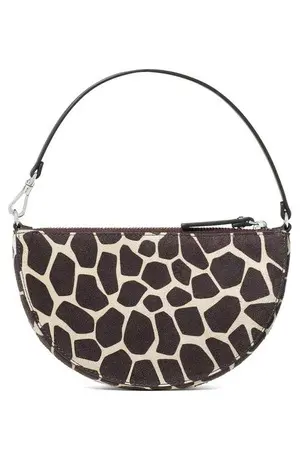 Kate Spade New York Wink Giraffe Printed Suede Wristlet