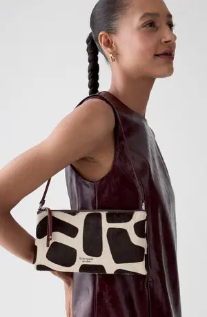 Kate Spade New York Fling Calf Hair Shoulder Bag