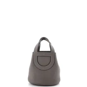 Hermès In-the-loop Bag Clemence With Swift 18 - Grey