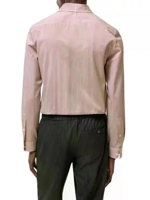 Burberry Slim-fit Striped Cotton Shirt