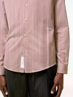 Burberry Slim-fit Striped Cotton Shirt