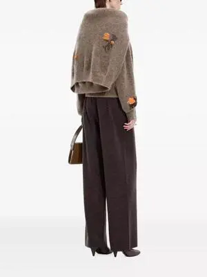 JNBY Floral-embroidered Cardigan
