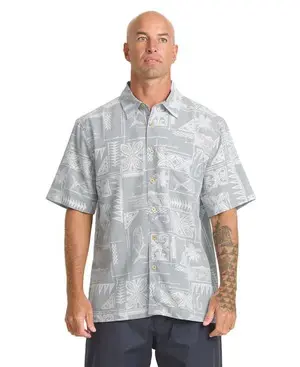 QUIKSILVER WATERMAN Tapa Tide Shirt - White