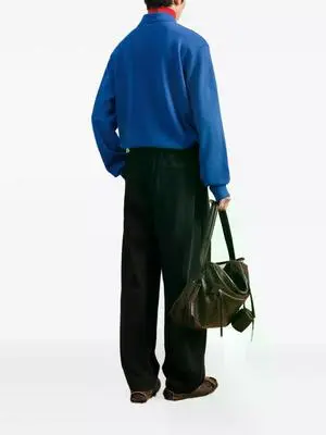 CROQUIS Half-zip Polo Sweater
