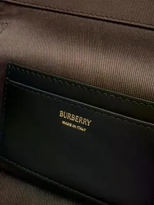 Burberry Check Vanity Bag - Brown