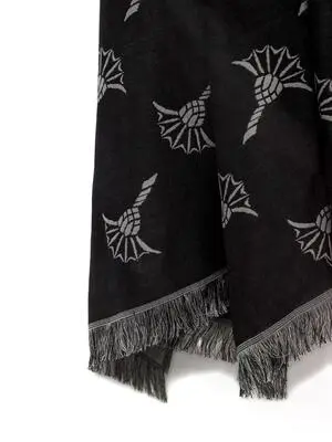 JOOP! Fringed Pattern Scarf
