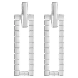 NEOLA Sterling Cube Earrings - Silver