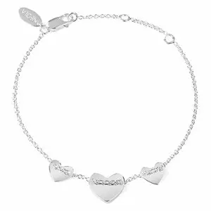 NEOLA Heart Bracelet - Silver