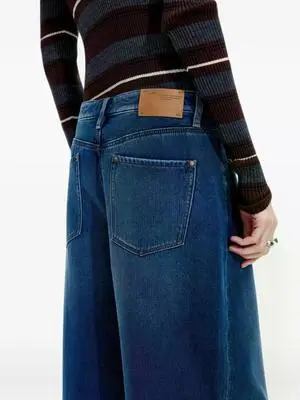 JNBY High-waist Banana-cut Jeans