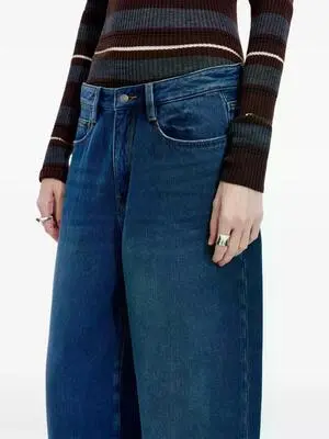 JNBY High-waist Banana-cut Jeans