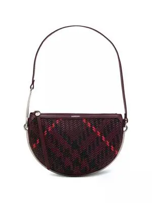Burberry Small Bridle Saddle Bag - Red