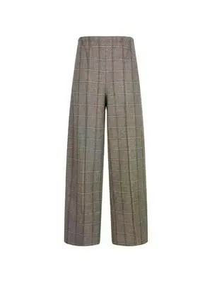 JNBY Check Herringbone Trousers