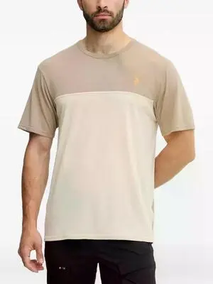 PEAK PERFORMANCE Trail Colour-block Logo-print T-shirt