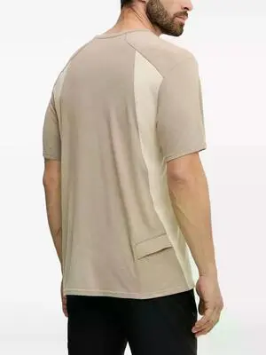 PEAK PERFORMANCE Trail Colour-block Logo-print T-shirt