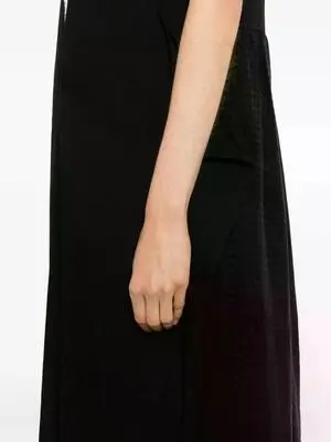 A TENTATIVE ATELIER Kimono Gathered Dart Dress