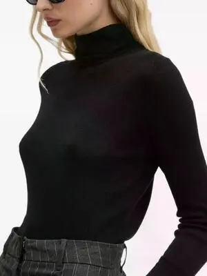 MOS MOSH Roll-neck Long-sleeve Sweater