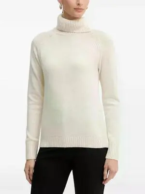 SILVIAN HEACH Button-detail Roll-neck Knitwear - Neutrals