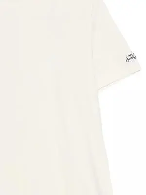 MC2 SAINT BARTH Logo-embroidered T-shirt