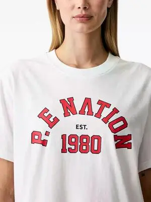 P.E Nation Logo-print T-shirt