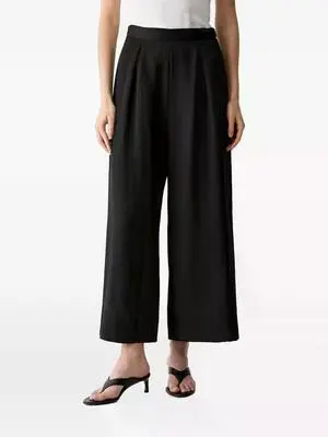 VICOLO Cropped-length Trousers - Black