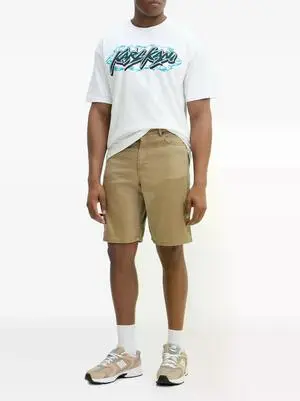 KARL KANI Embroidered Patch Shorts