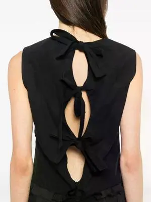 A TENTATIVE ATELIER See-through Pleated Dress