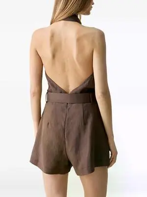 VICOLO Belted Playsuit