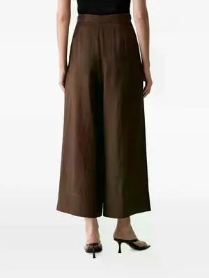 VICOLO Wide-leg Cropped-length Trousers