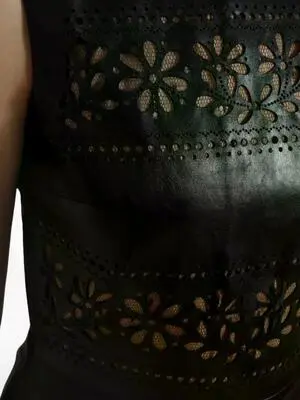 Valentino Garavani Laser-cut Mini Dress