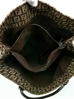 Fendi 2000-2010 Zucchino Canvas Tote Bag