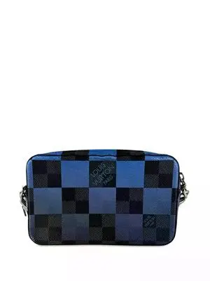 LOUIS VUITTON 2021-2026 Damier Graphite Giant Alpha Wearable Wallet Crossbody Bag